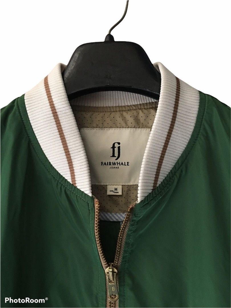 VARSITY FAIRWHALE JACKET, Fesyen Pria, Pakaian , Atasan di Carousell
