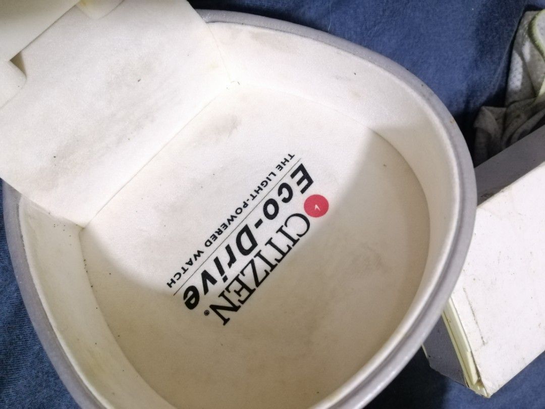 Vintage Citizen eco drive watch box, Hobbies & Toys, Collectibles ...