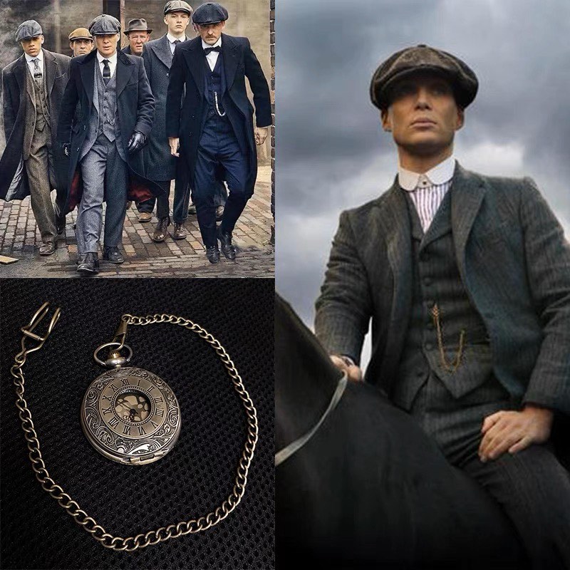 Vintage gangster pocket watch, Women's Fashion, Watches & Accessories ...