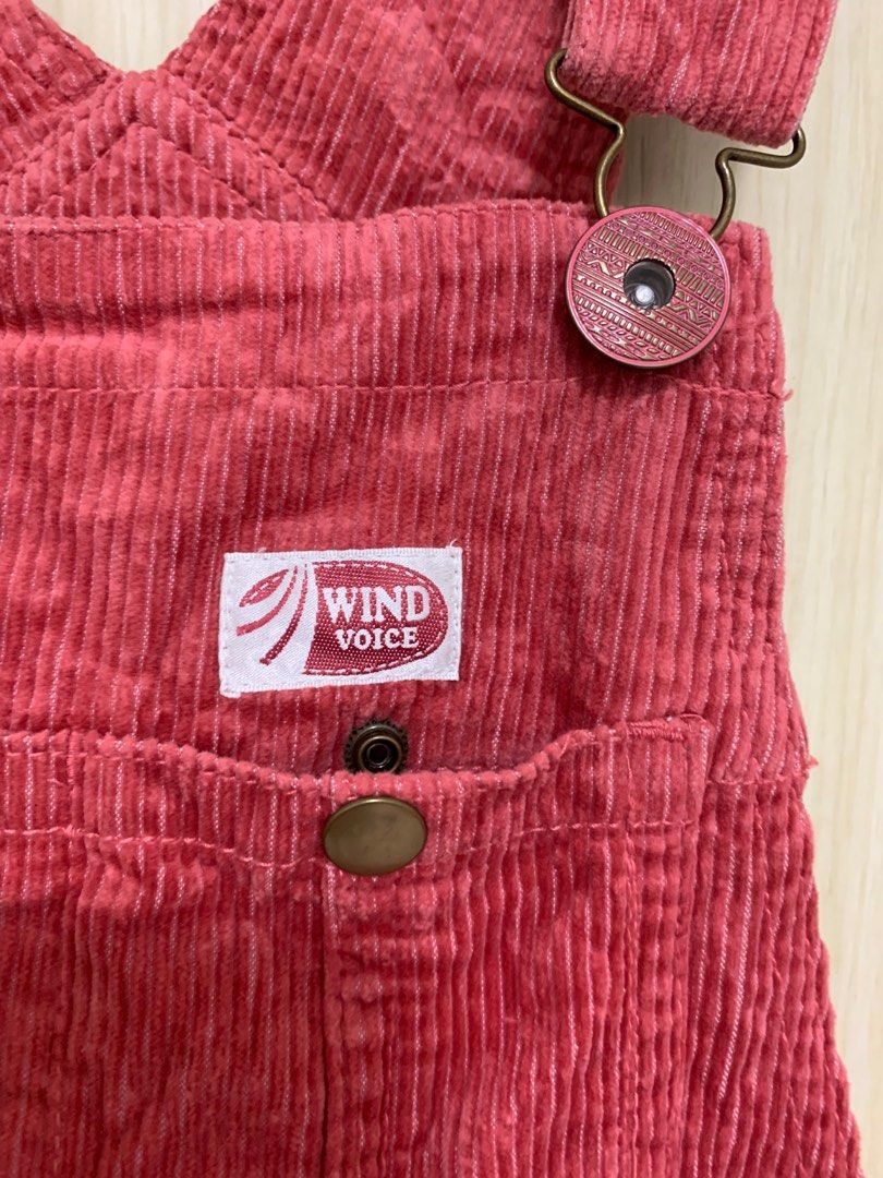 Vintage Pinkish Maroon Overalls, Women's Fashion, Dresses & Sets, Sets ...