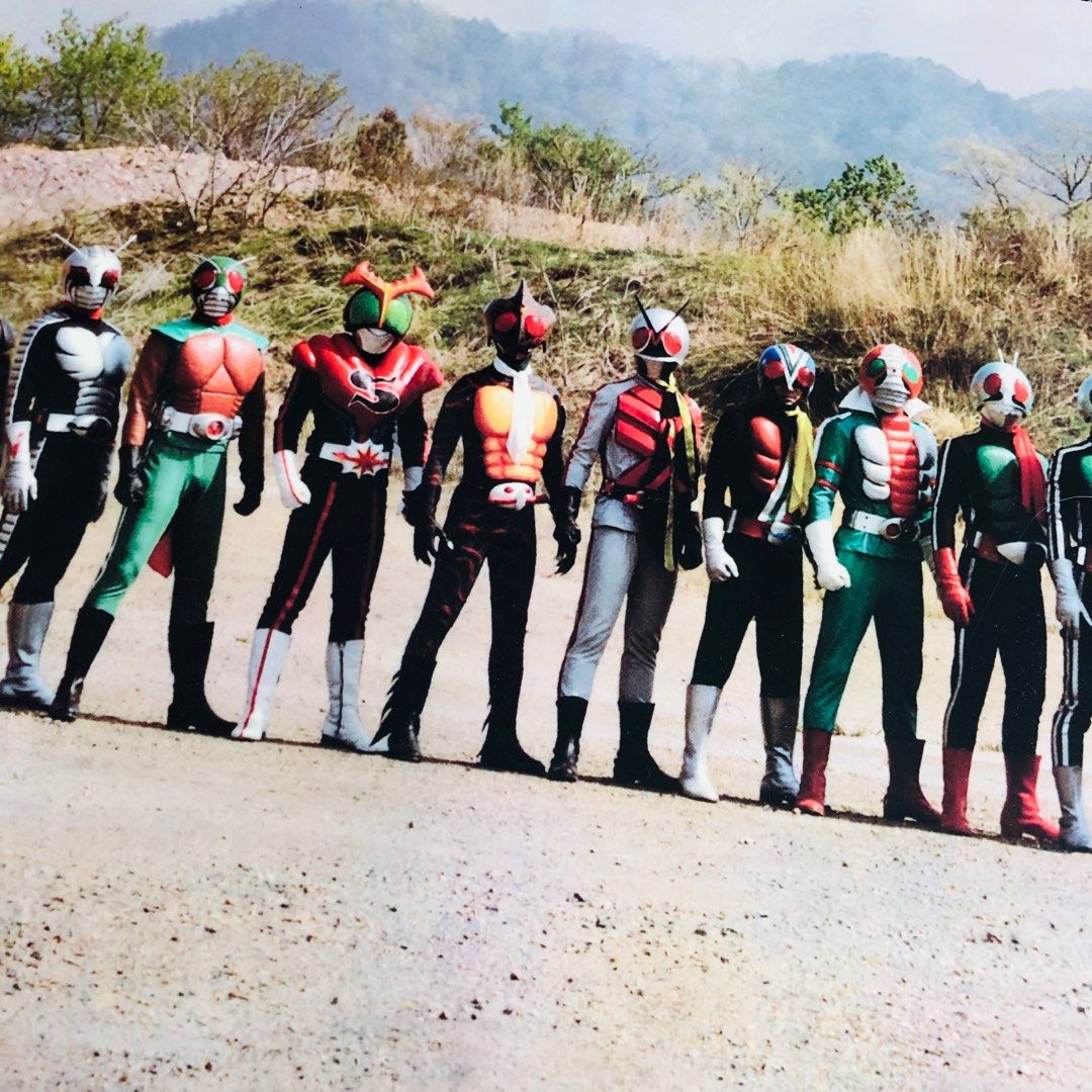 Vintage Retro Japan TV Kamen Masked Rider Picture Wooden Poster ...