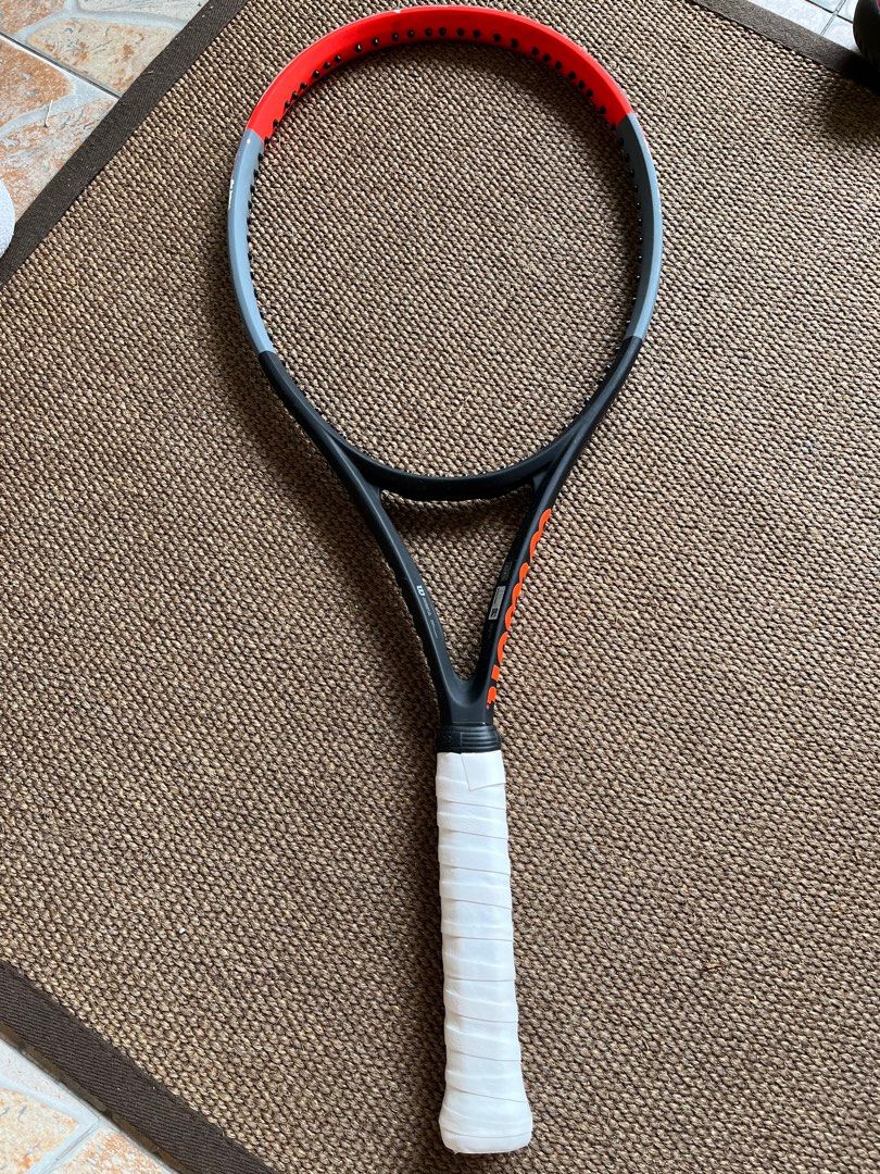 Wilson Clash Tour 100, Sports Equipment, Sports & Games, Racket & Ball ...