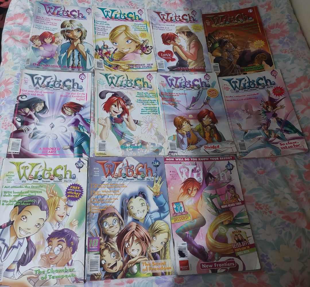 W.I.T.C.H. Magazine comic bundle (WITCH comics magazine), Hobbies & Toys, Books & Magazines ...