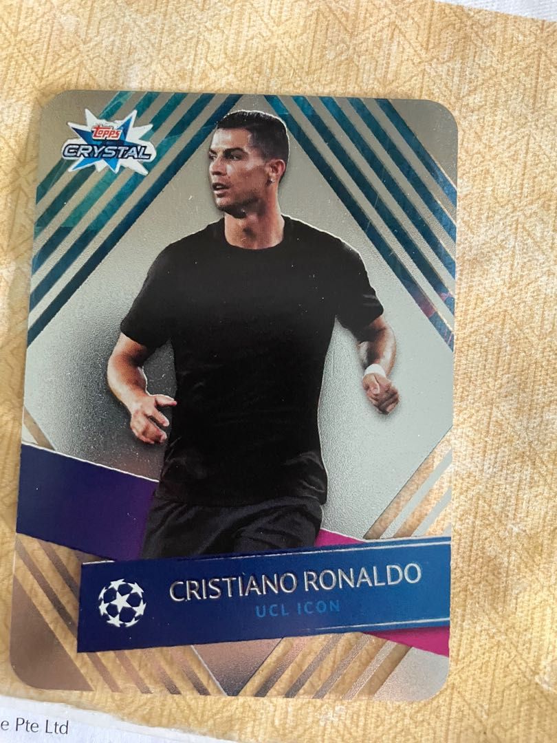 [World Cup] UCL Cristiano Ronaldo Card, Hobbies & Toys, Toys & Games on ...