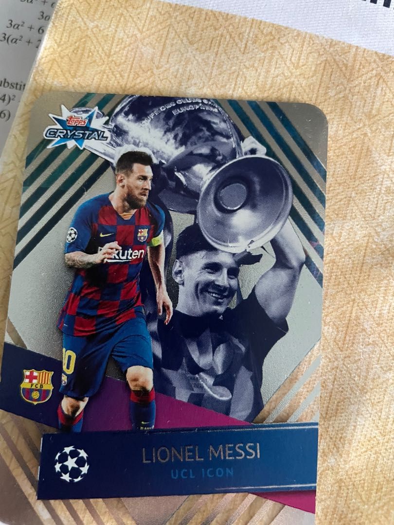 [World Cup] UCL Lionel Messi Card, Hobbies & Toys, Toys & Games on ...