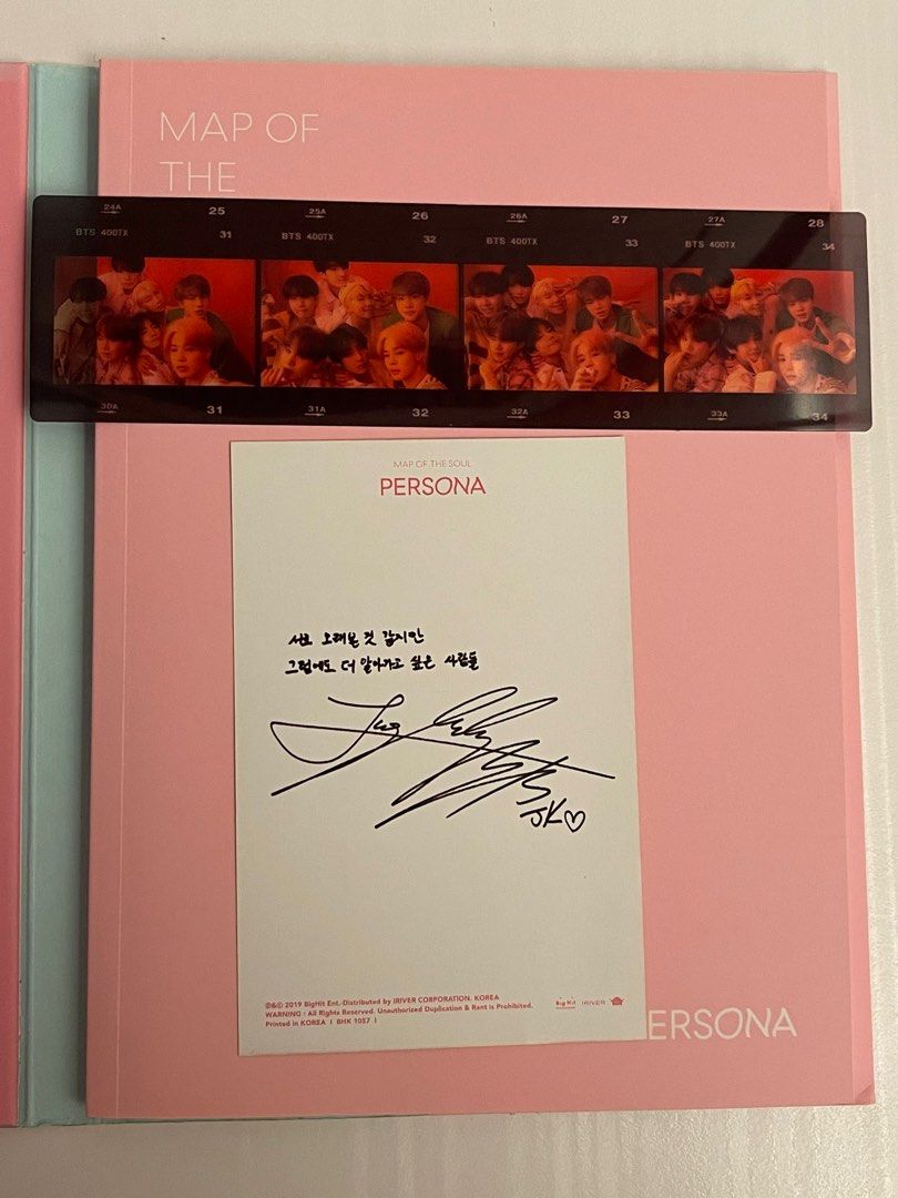WTS BTS Persona Ver1 unsealed w/ Jungkook set, Hobbies & Toys, Music & Media, CDs & DVDs on ...