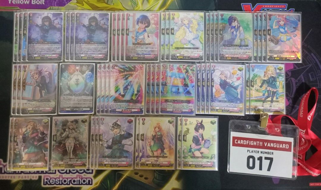 WTS Cardfight!! Vanguard Lyrical Monasterio Luticia Overdress D ...