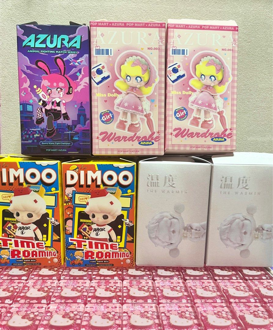 [WTT/WTS] Assorted Popmart BNIF Azura Animal Fighting Match Piggy ...
