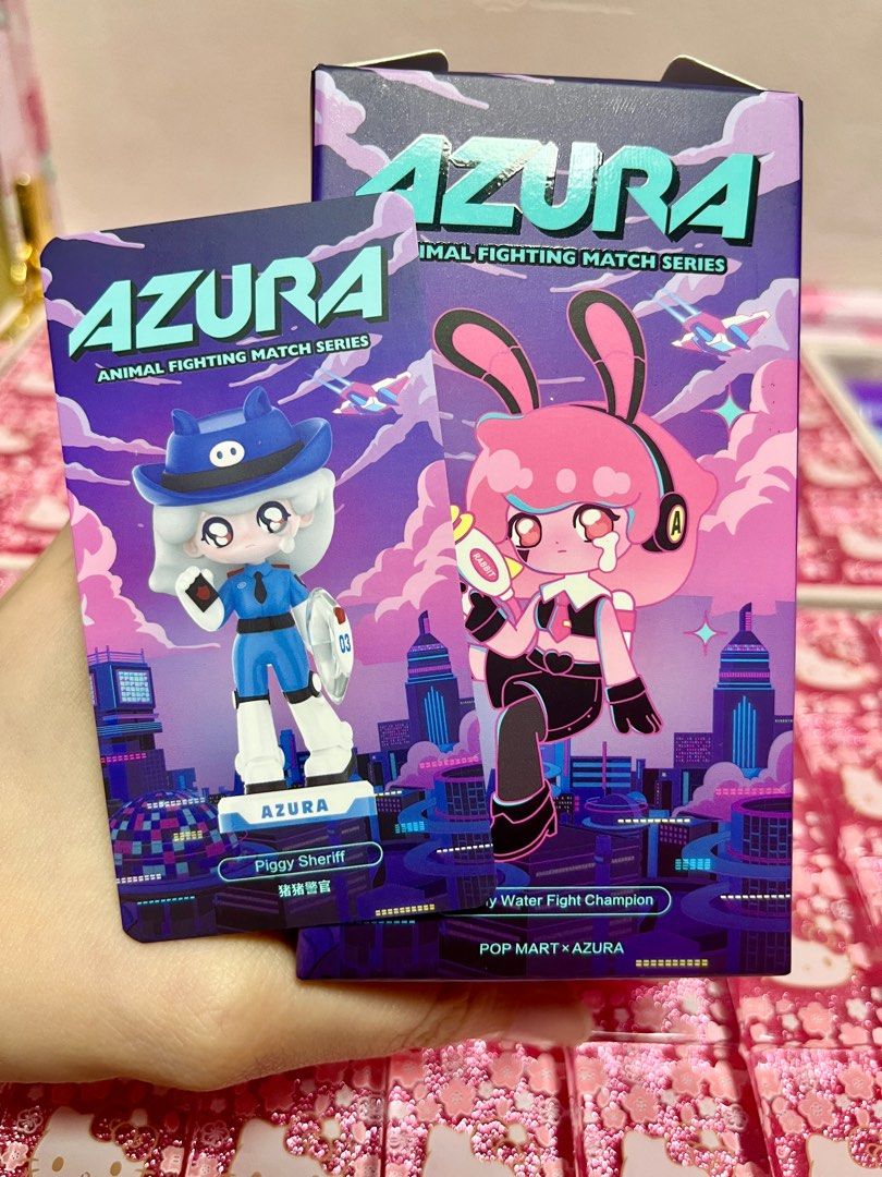 [WTT/WTS] Assorted Popmart BNIF Azura Animal Fighting Match Piggy ...