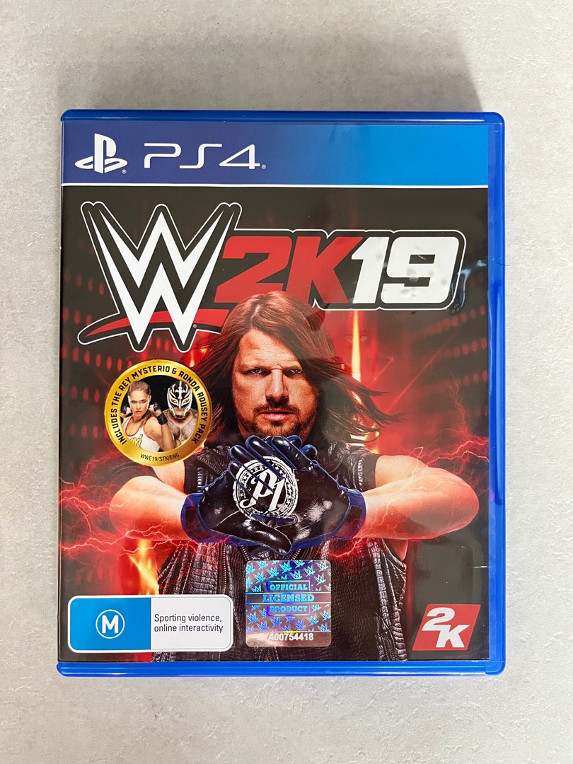 WWE2K19 (PS4), Video Gaming, Video Games, PlayStation on Carousell