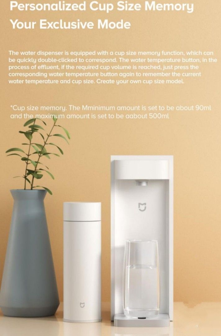 Xiaomi Mijia Hot Water Dispenser Drinking Fountain Instant Water ...
