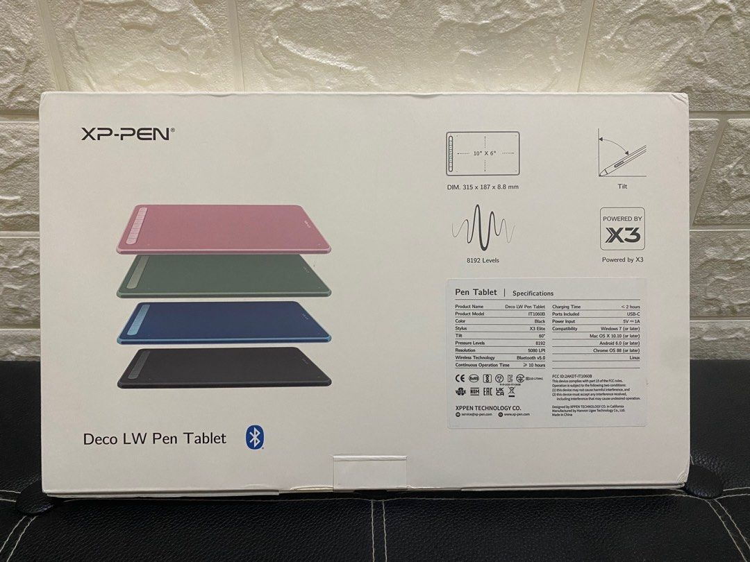 XP PEN DECO LW - BLUETOOTH READY DRAWING TABLET, Computers & Tech ...