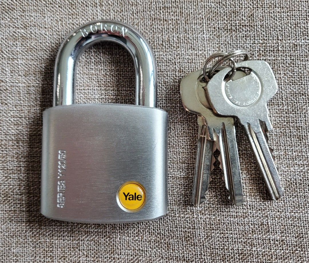 Yale Padlock, Furniture & Home Living, Security & Locks, Locks, Doors ...