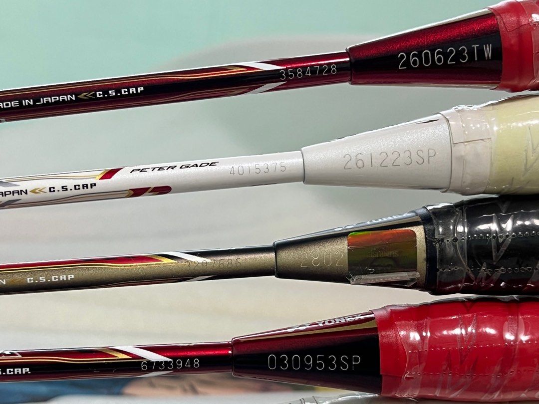 Yonex Arcsaber 10 Full Collection Set, Sports Equipment, Sports & Games ...