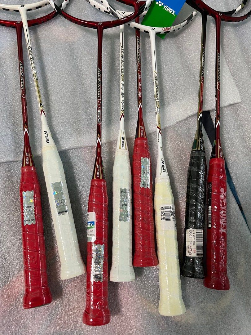 Yonex Arcsaber 10 Full Collection Set, Sports Equipment, Sports & Games ...