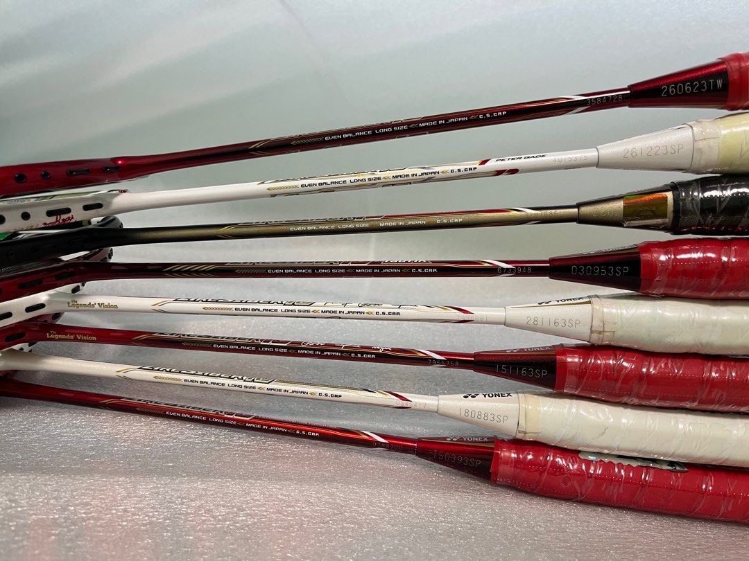 Yonex Arcsaber 10 Full Collection Set, Sports Equipment, Sports & Games ...