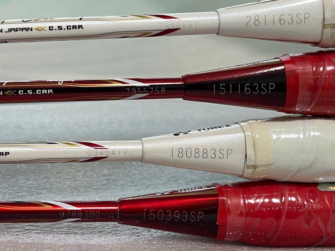Yonex Arcsaber 10 Full Collection Set, Sports Equipment, Sports & Games ...