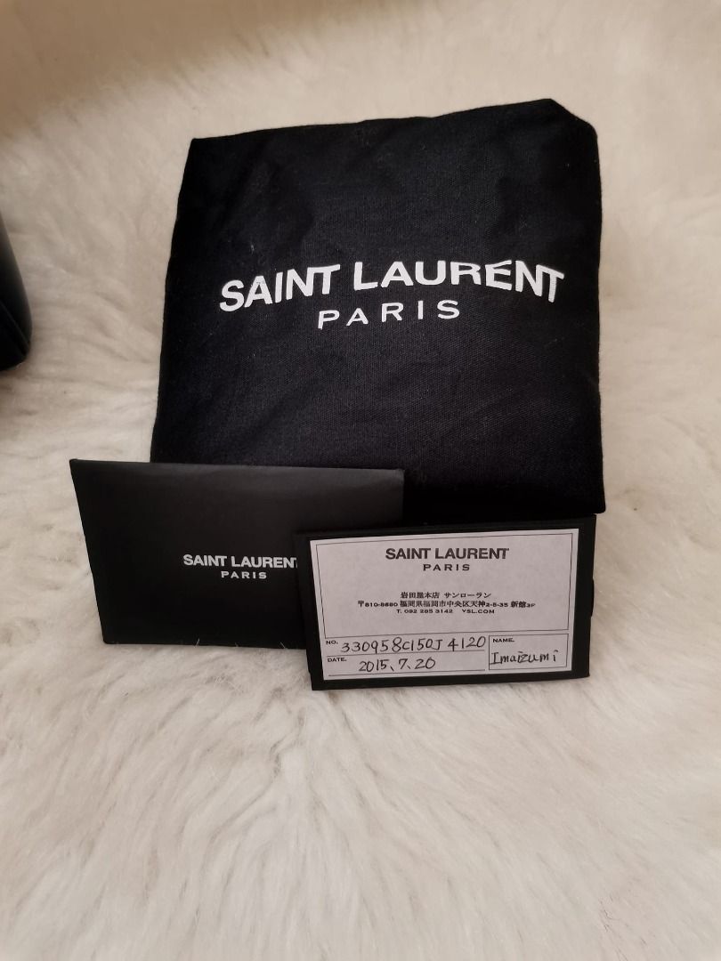 YVES SAINT LAURENT Mini Duffle 2WAY Shoulder Hand Boston Bag, Luxury ...