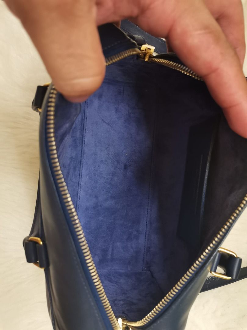 YVES SAINT LAURENT Mini Duffle 2WAY Shoulder Hand Boston Bag, Luxury ...