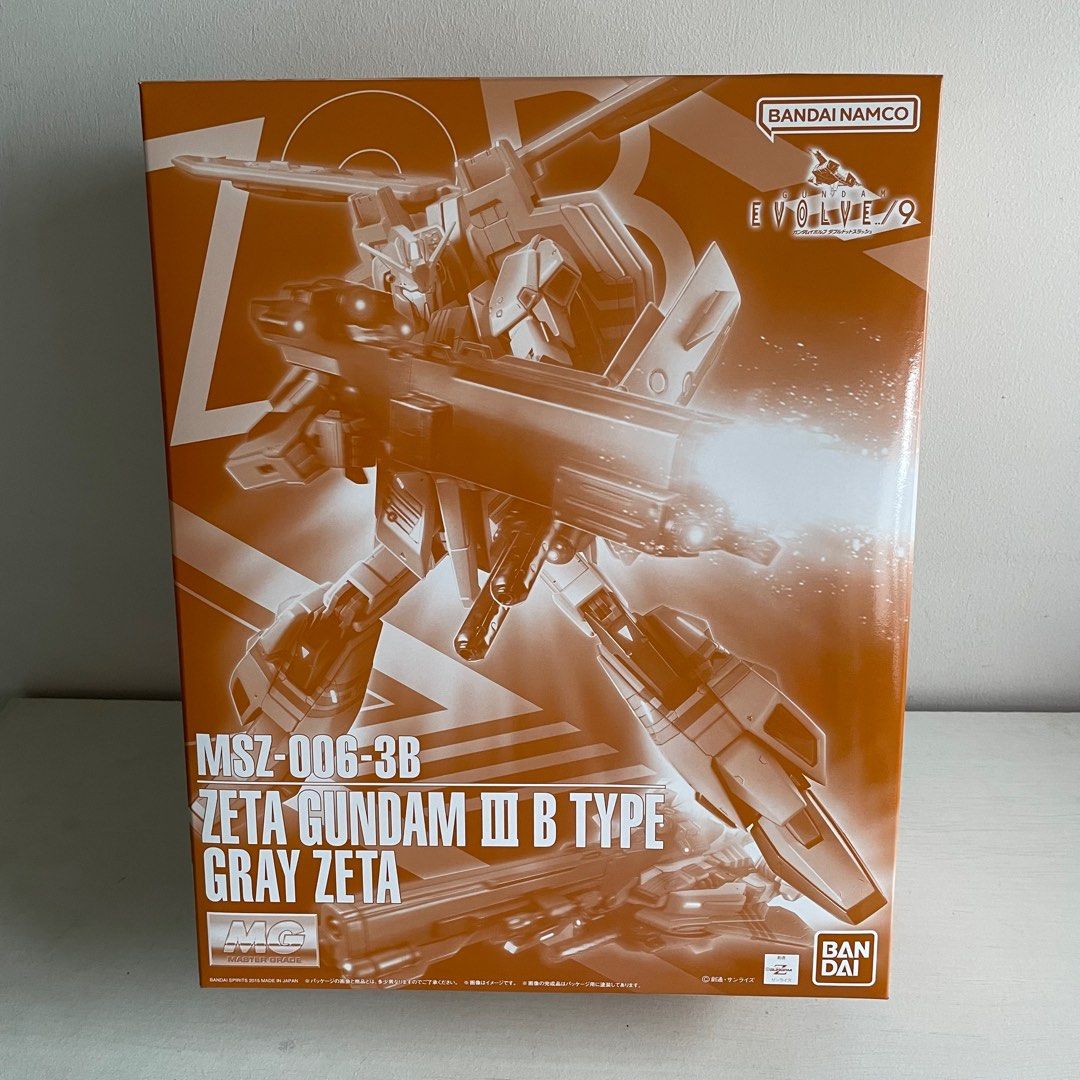 MG 1/100 MSZ-006-3B ZETA GUNDAM 3B TYPE GRAY ZETA, Hobbies & Toys, Toys & Games on Carousell