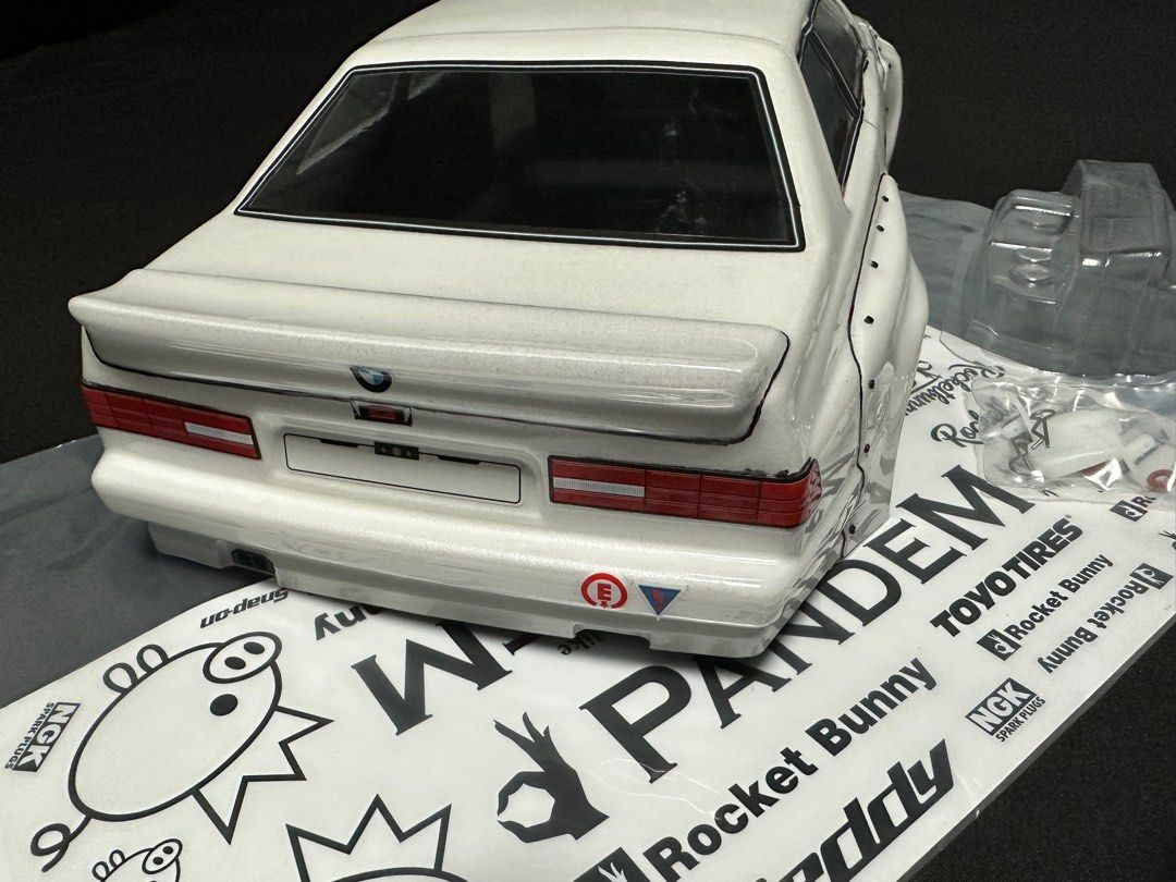 1:10 RC DRIFT BMW E30 Pandem Bodyshell, Hobbies & Toys, Toys & Games on Carousell