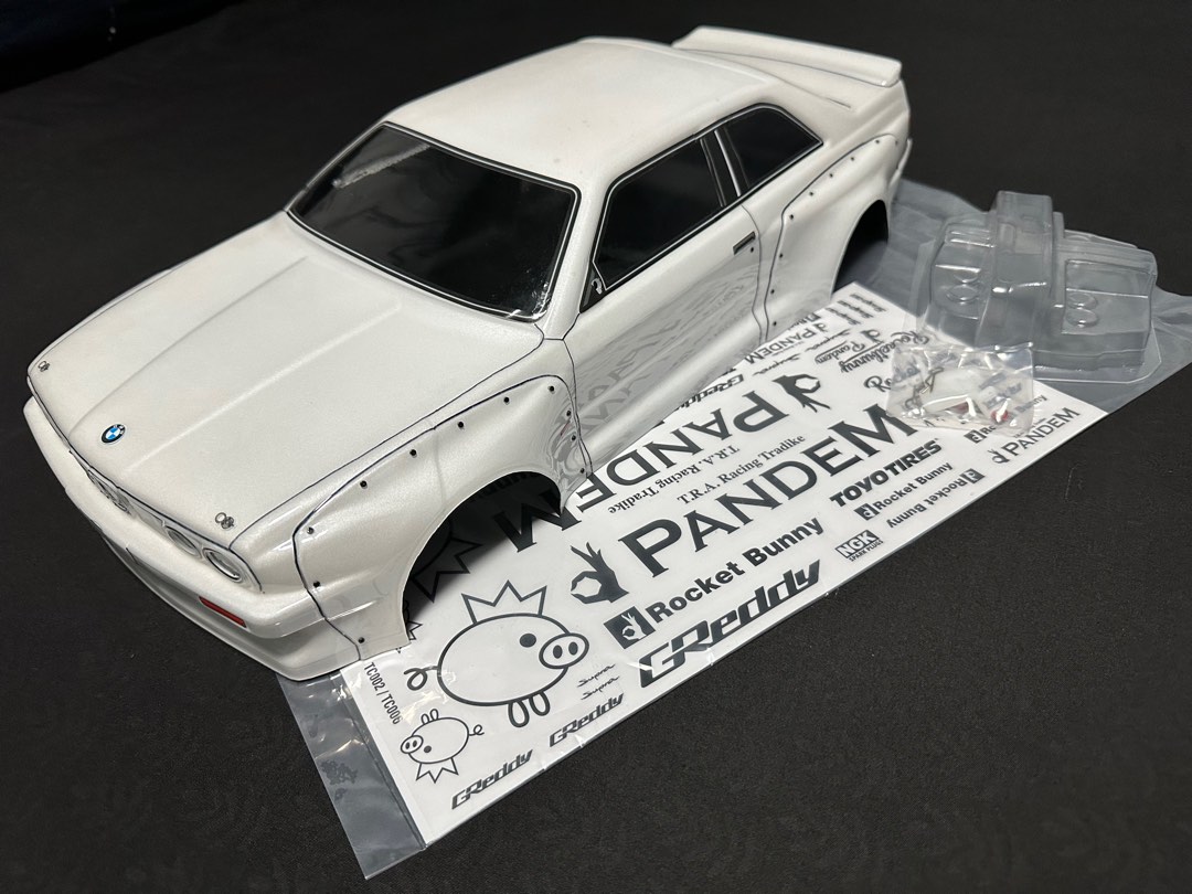 1:10 RC DRIFT BMW E30 Pandem Bodyshell, Hobbies & Toys, Toys & Games on Carousell