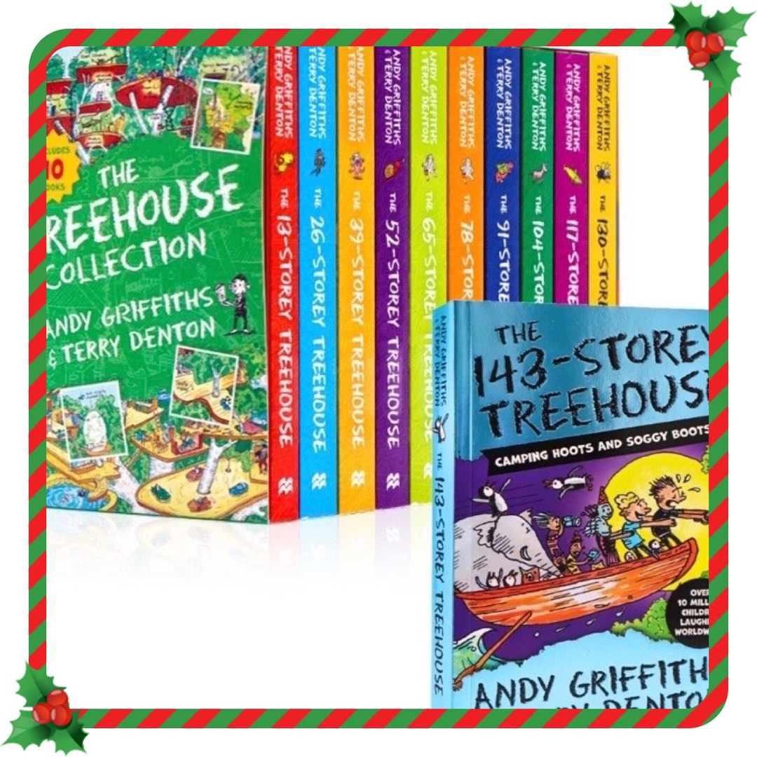 11 books Storey Treehouse Collection, Hobbies & Toys, Books & Magazines ...