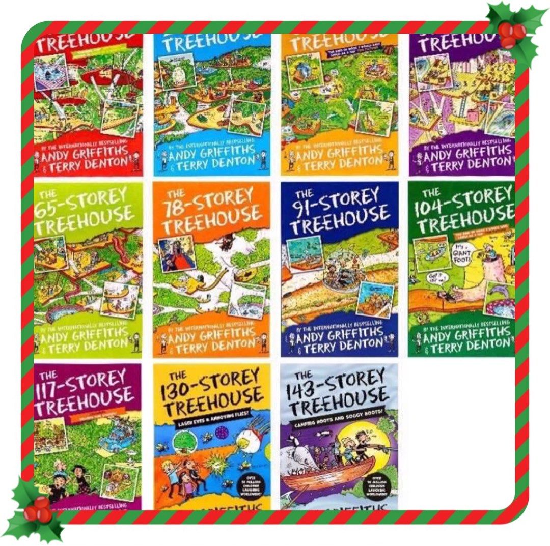 11 books Storey Treehouse Collection, Hobbies & Toys, Books & Magazines ...