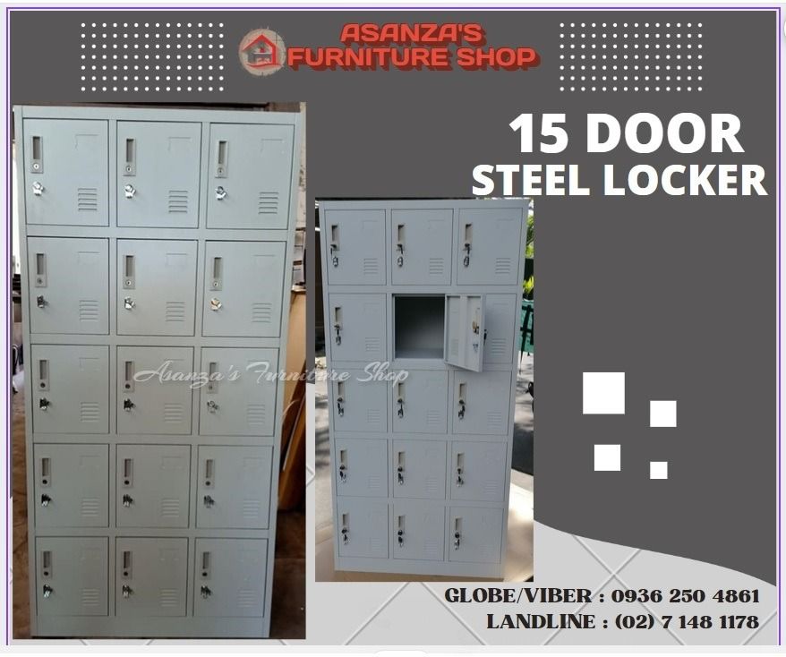 12-15-24 DOOR STEEL LOCKER CABINET || DIRECT FACTORY PRICE, Furniture ...