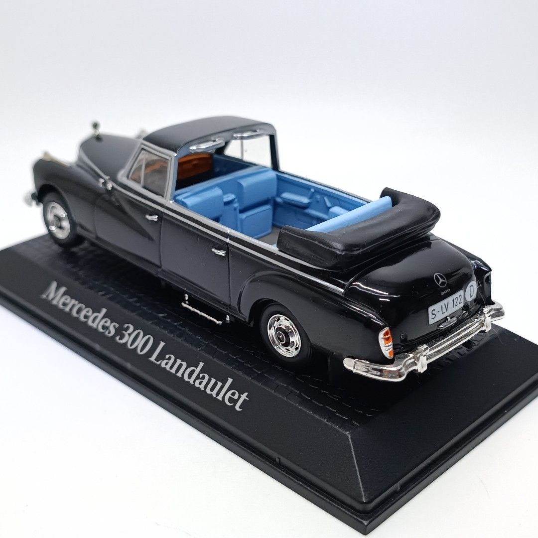1/43 Norev Atlas Collection Mercedes Benz 300 Landaulet 甘迺迪座駕, 興趣及遊戲 ...