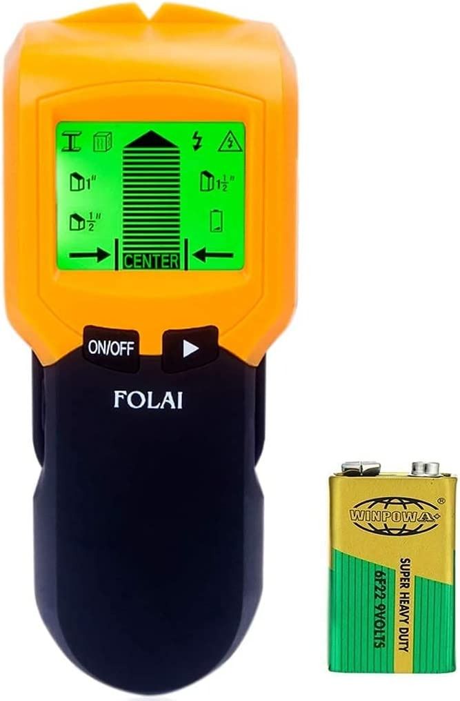 1615) FOLAI Underground Sensor, 3-in-1, Wood/Metal/AC Power Detection ...