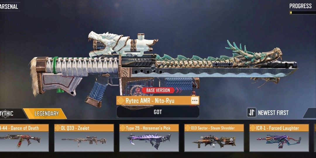 1 mythic and 8 legendary and 1 legendary character codm acc, Video ...