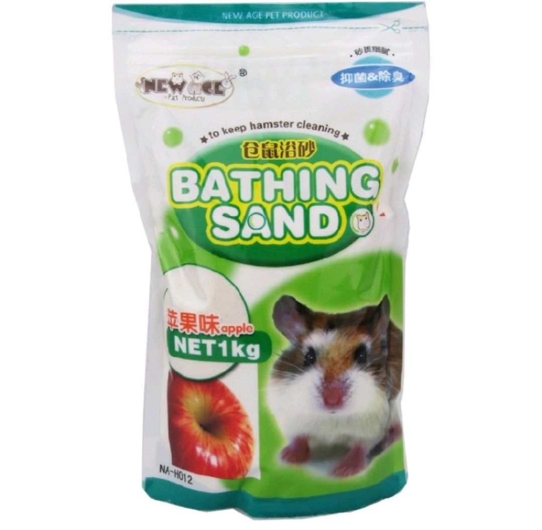 1kg hamster bathing sand. Brand New. Available in 4 favour. $3.50 each ...