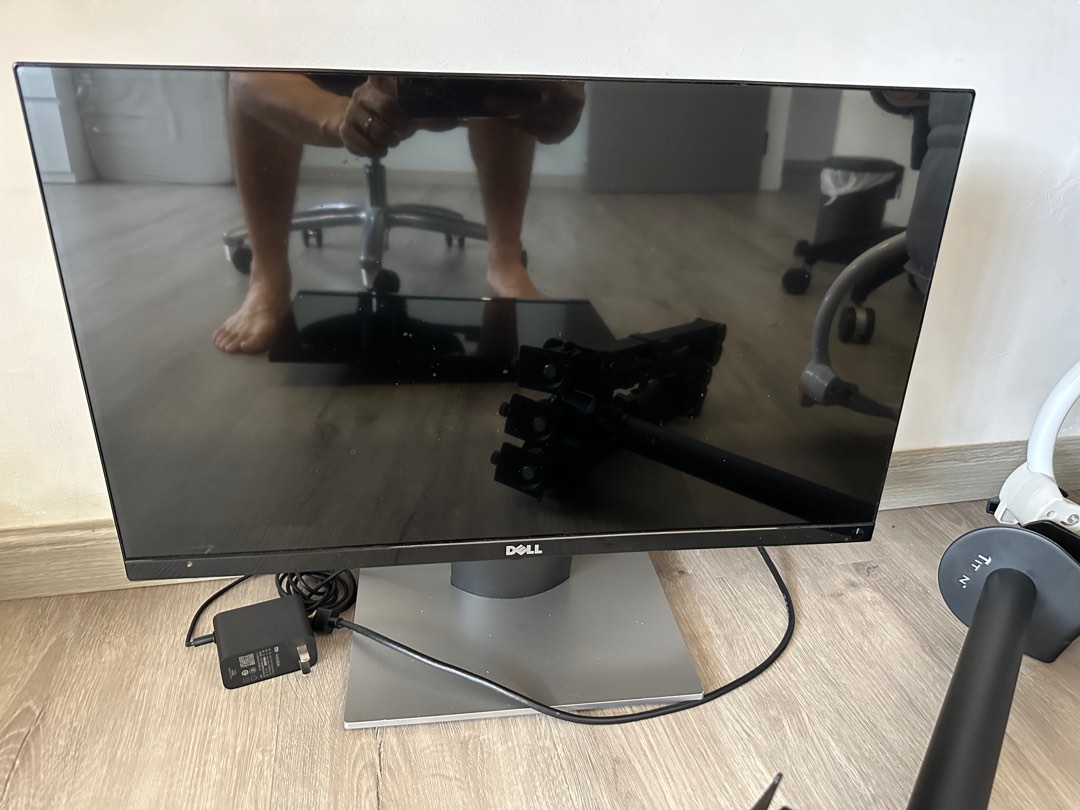 2 x Dell Monitor s2316H computer Plus 3-arm stand, Computers & Tech ...