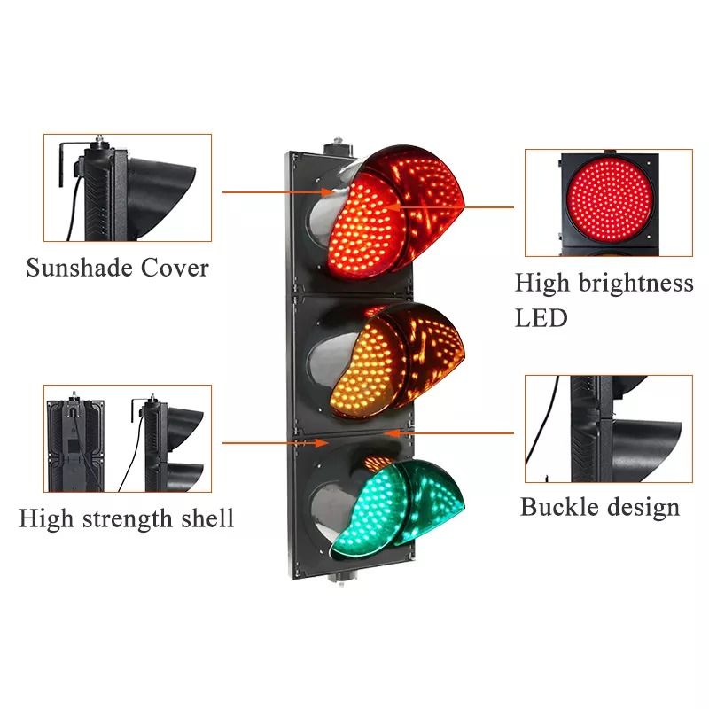 3 Aspects 200mm Signal Traffic Light, Commercial & Industrial ...