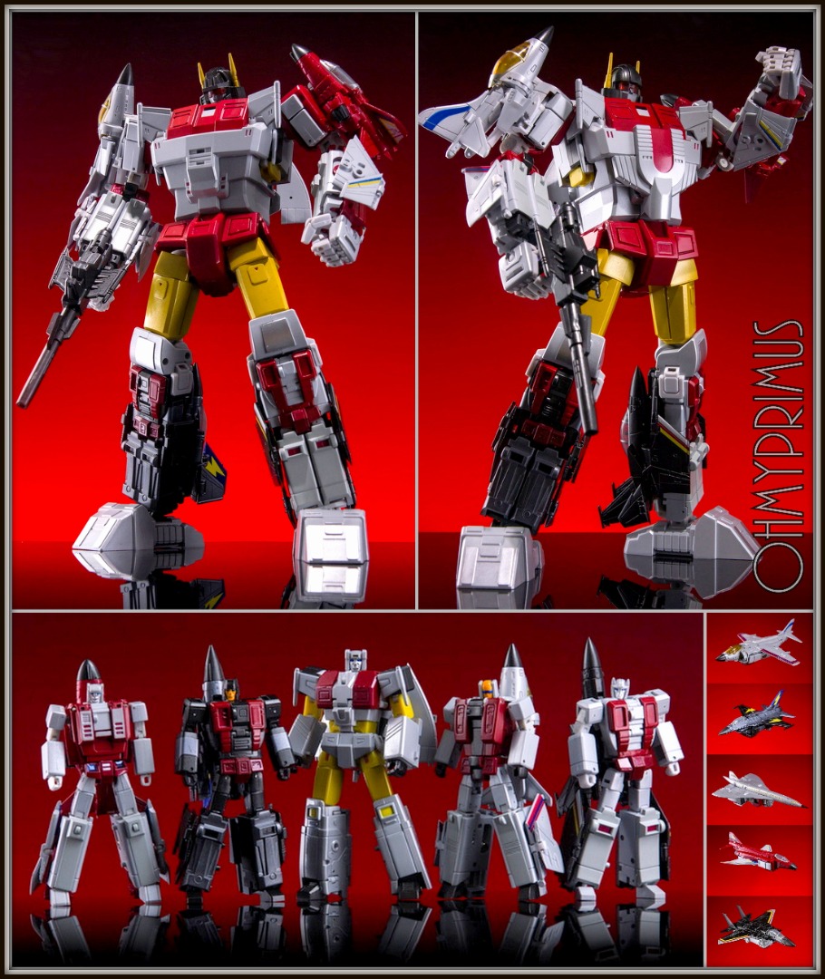 Zeta Toys ZC 06 ZC06 Mini Superitron Metallic Version Transformers Legends Scale Superion Set of 5 Hobbies Toys Toys Games on Carousell