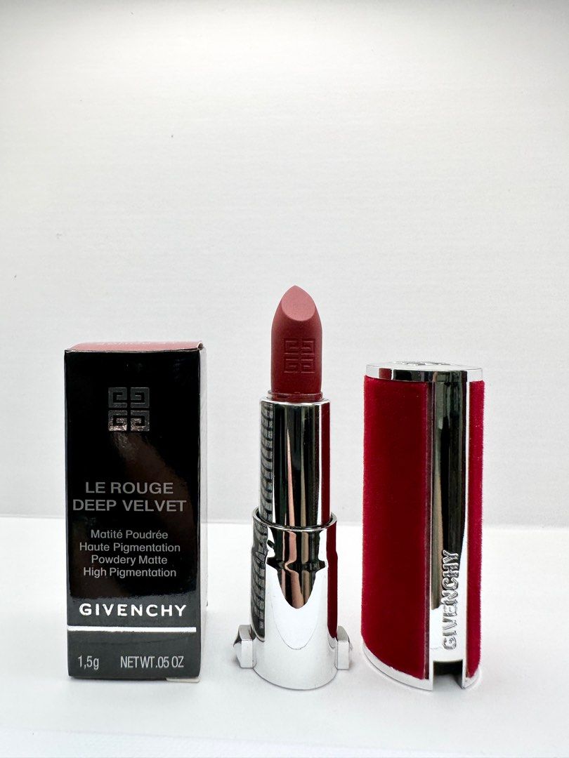 (包郵) GIVENCHY LE ROUGE LE ROUGE DEEP VELVET Mini Lipstick 1.5g #37 ...