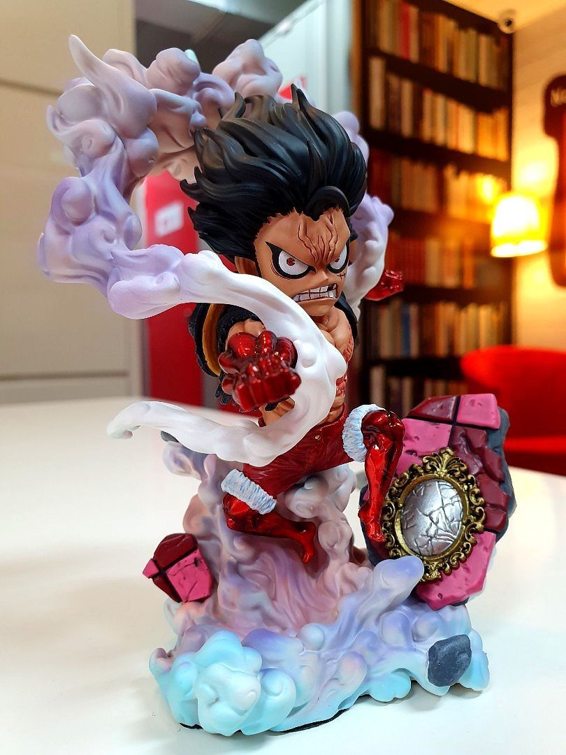 海賊王 LG 工作室 蛇人 四檔 路飛 4檔 變檔魯夫 WCF比例 GK雕像《猿王槍》ONE PIECE LEAGUE STUDIO GARAGE KIT RESIN FIGURE WCF ...