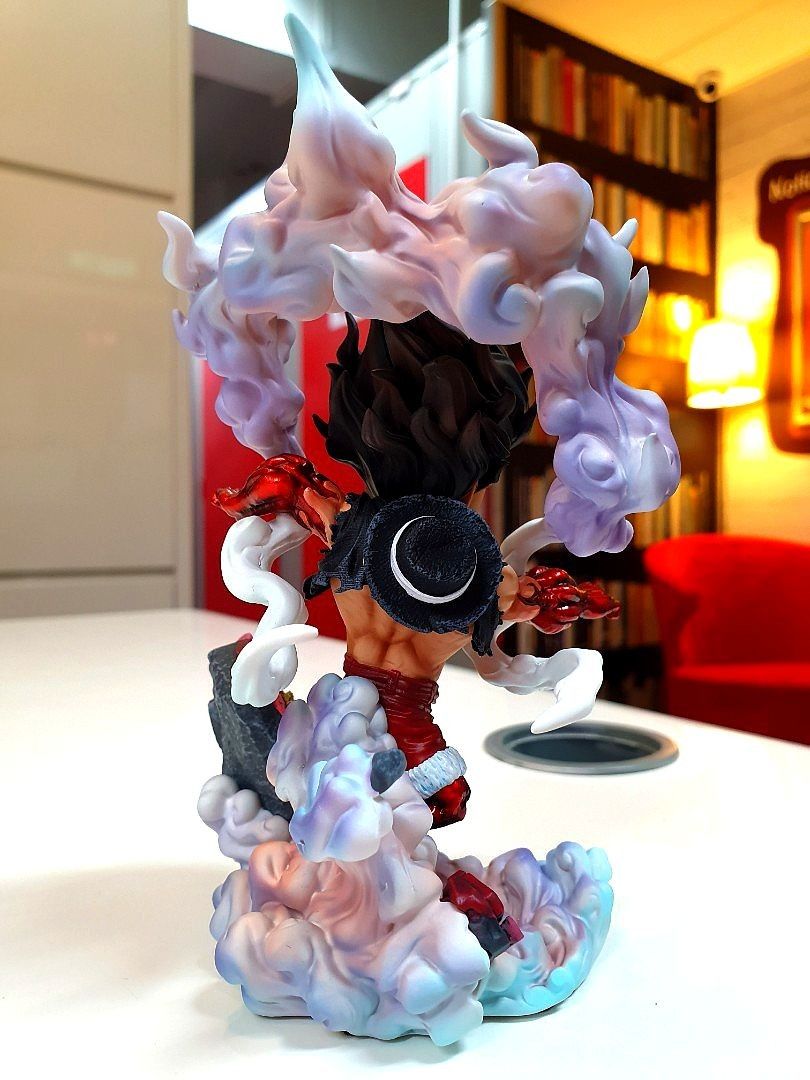 海賊王 LG 工作室 蛇人 四檔 路飛 4檔 變檔魯夫 WCF比例 GK雕像《猿王槍》ONE PIECE LEAGUE STUDIO GARAGE KIT RESIN FIGURE WCF ...