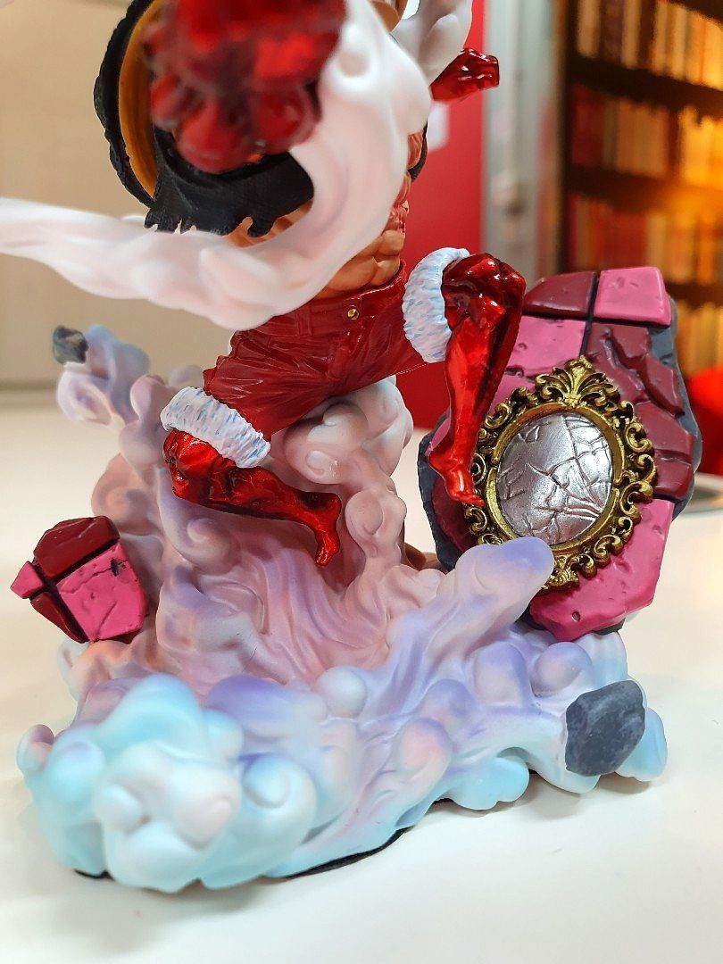 海賊王 LG 工作室 蛇人 四檔 路飛 4檔 變檔魯夫 WCF比例 GK雕像《猿王槍》ONE PIECE LEAGUE STUDIO GARAGE KIT RESIN FIGURE WCF ...