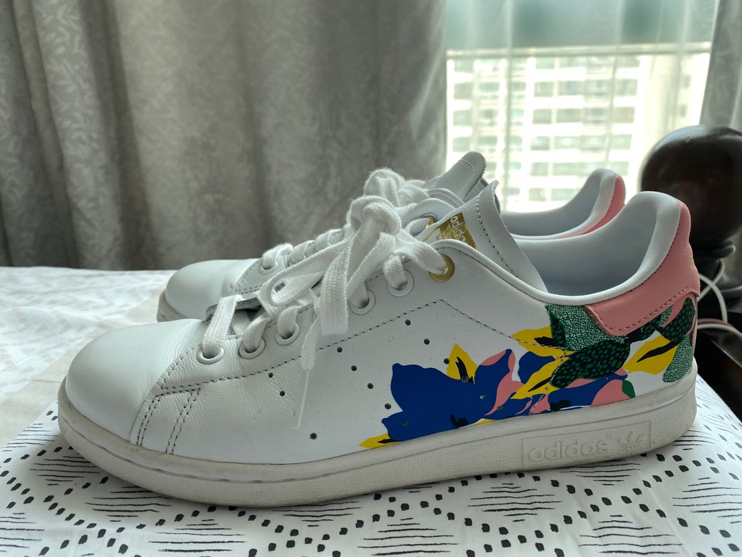Adidas Originals Stan Smith x HER Studio in Floral, Women's Fashion ...