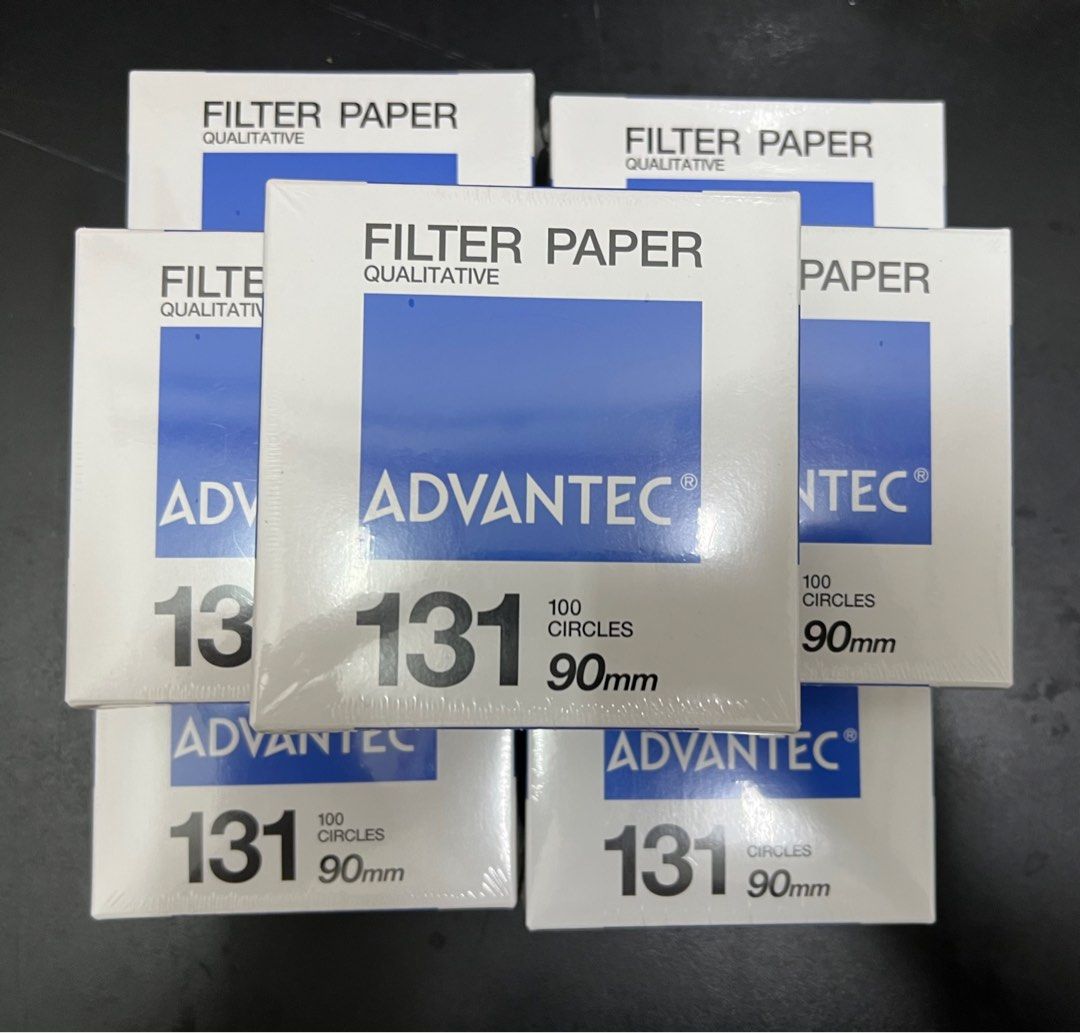 ADVANTEC FILTER PAPER 90mm 濾紙, 美容＆化妝品, 沐浴＆身體護理, 沐浴及身體護理 - 身體護理 - Carousell