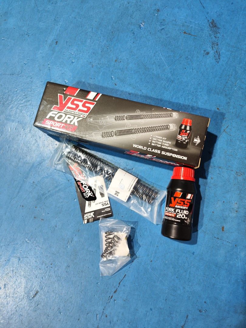 Aerox Sniper Nmax YSS Lowered Fork Kit With Installation!!, Motorcycles ...