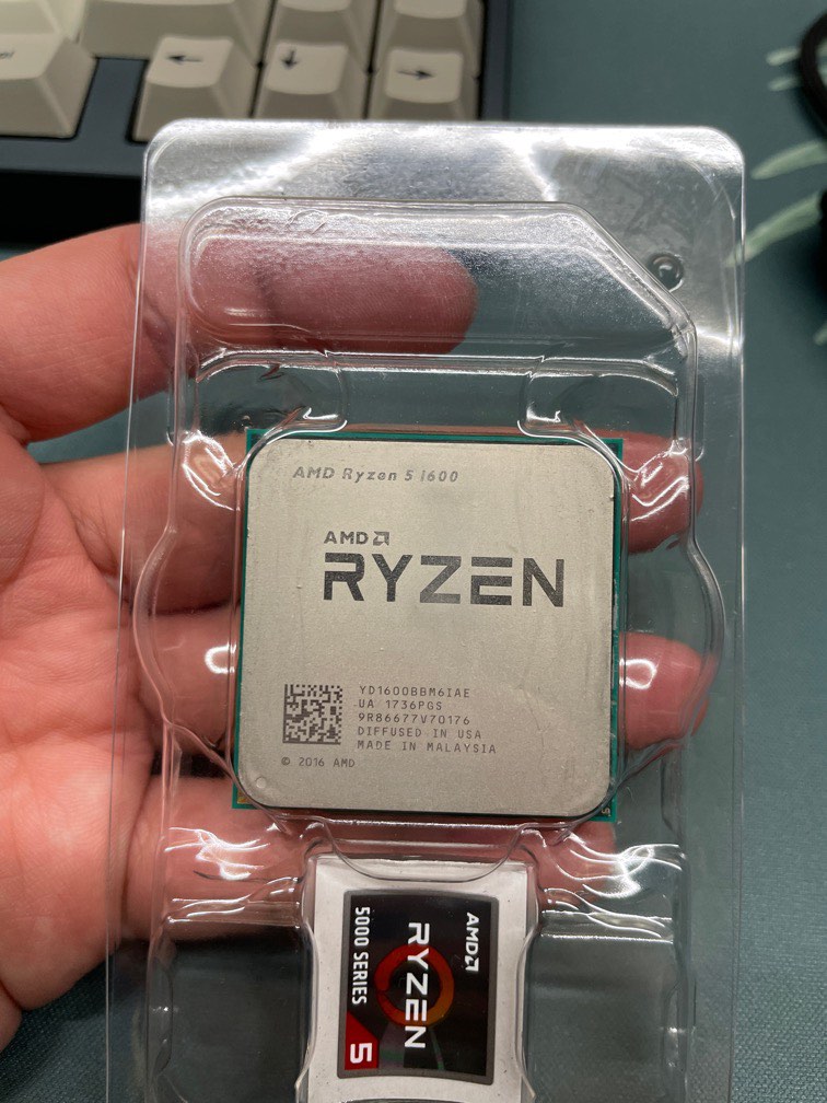 AMD Ryzen 5 1600 6-Core 12-Thread Processor, Computers & Tech, Parts ...