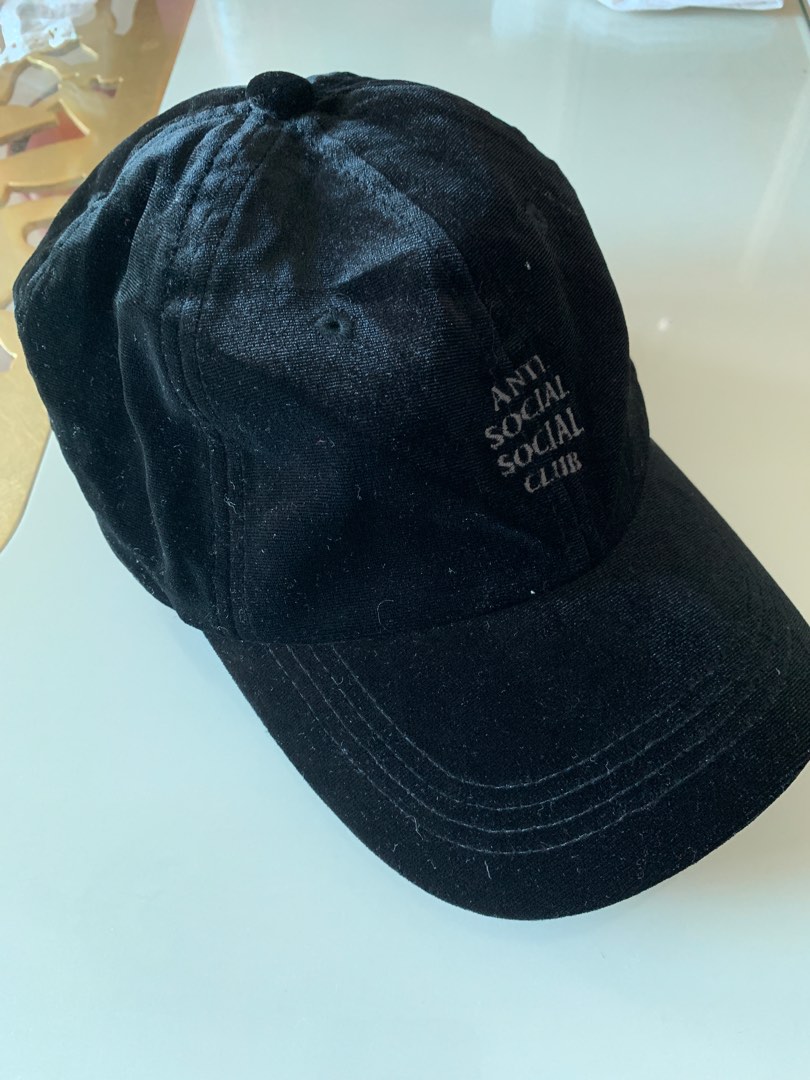 Anti Social Social Club cap, 男裝, 手錶及配件, 棒球帽、帽 - Carousell