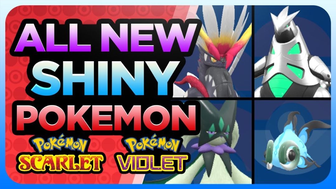 ANY POKEMON in pokemon Scarlet & pokemon Violet (6IV/Shiny) CHEAP ...