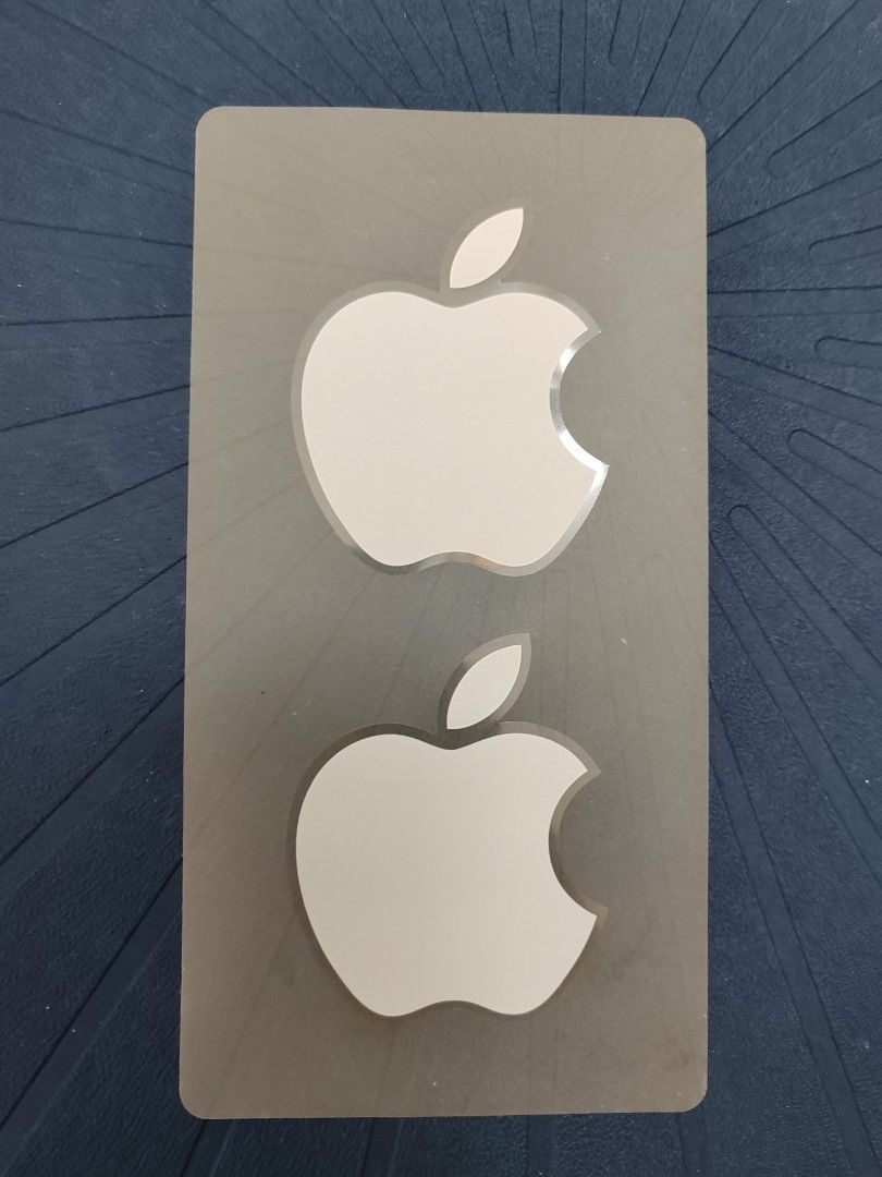 Apple logo sticker RM20@Kepong, Computers & Tech, Laptops & Notebooks ...
