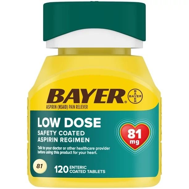 [Buy 1, Get 1 FREE] Aspirin Regimen Bayer Low Dose Pain Reliever ...