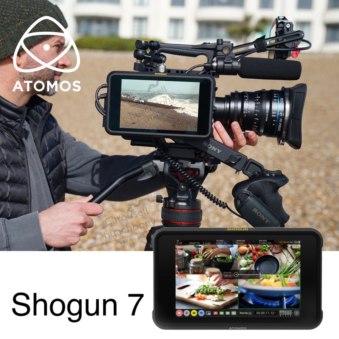 Atomos Shogun 7 HDR Pro/Cinema Monitor-Recorder-Switcher, Photography ...