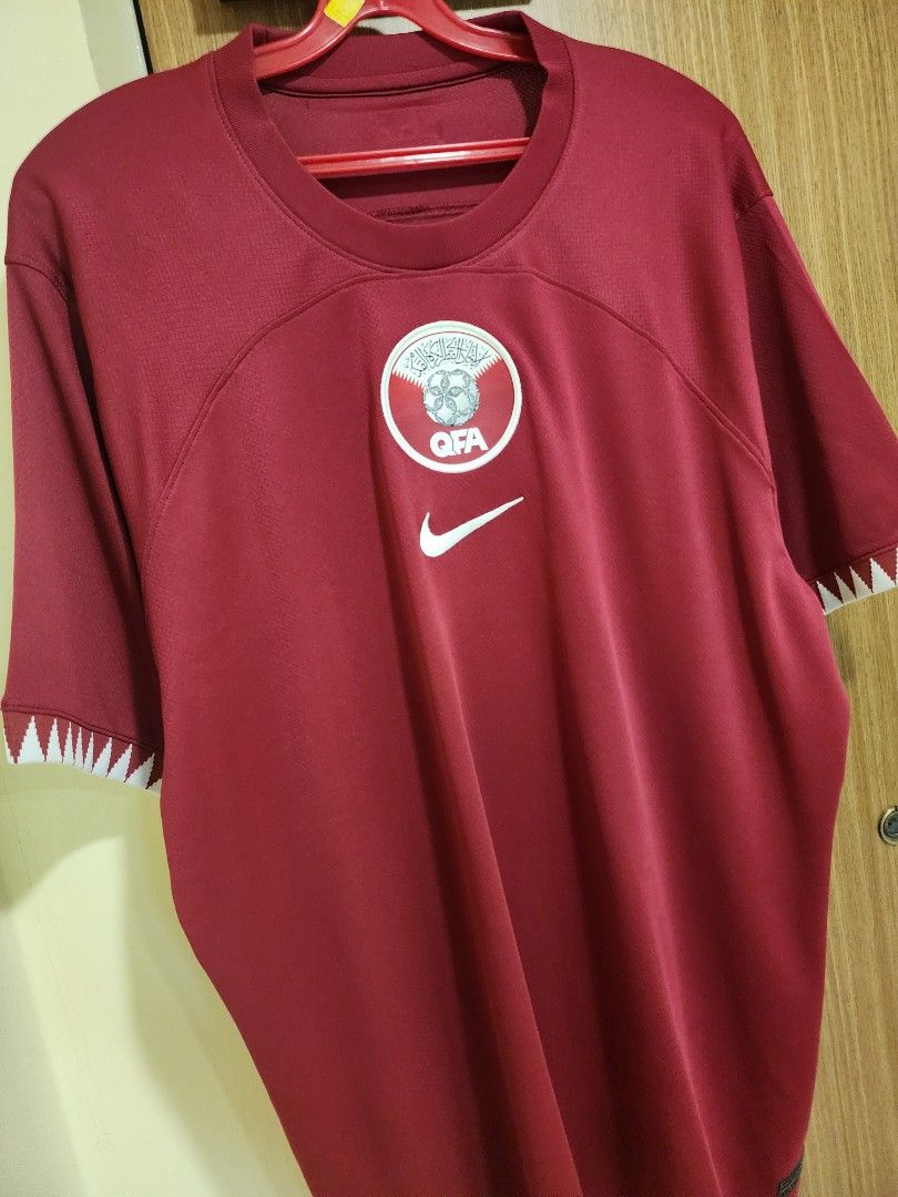 Authentic Nike Qatar 2022 Home Jersey Size XL, Men's Fashion ...
